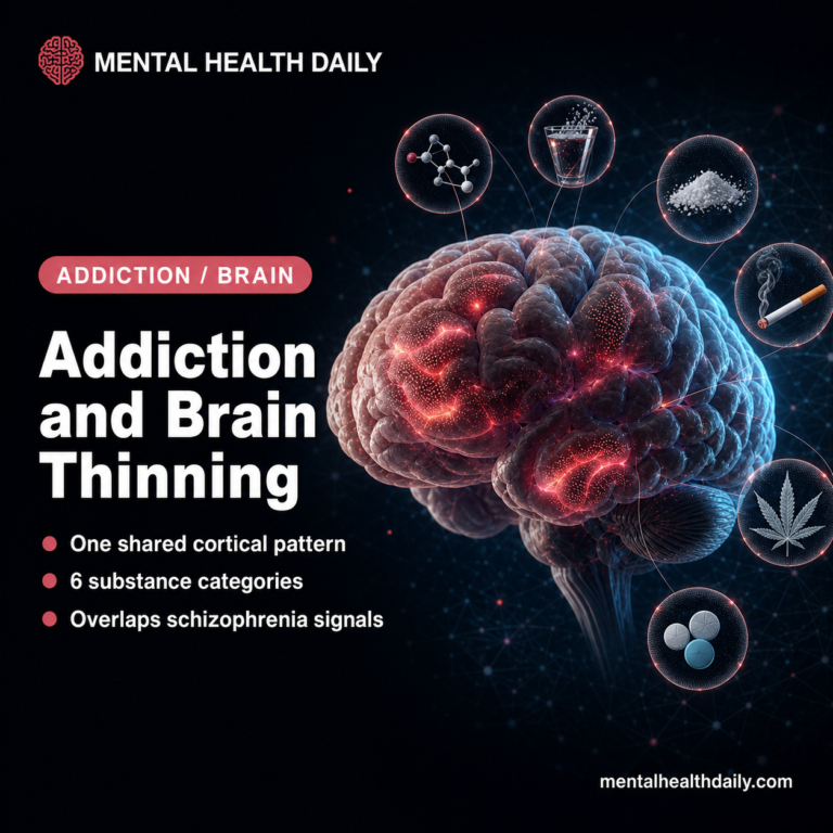 Drug Addiction Linked to Cortical Thinning in 65 of 68 Brain Regions ...