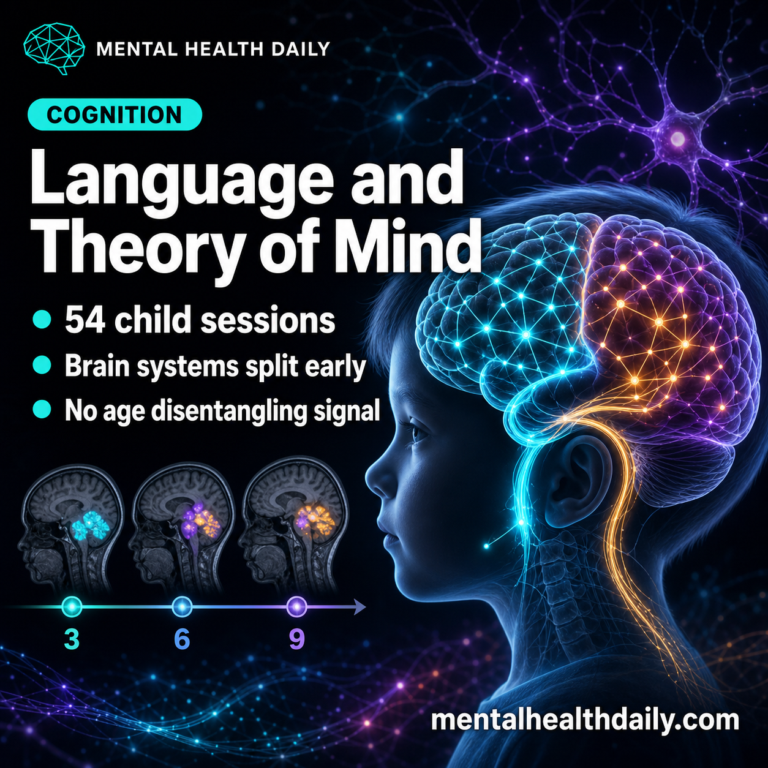Language and Theory of Mind Separate by Age 3 in Child Brain Scans ...