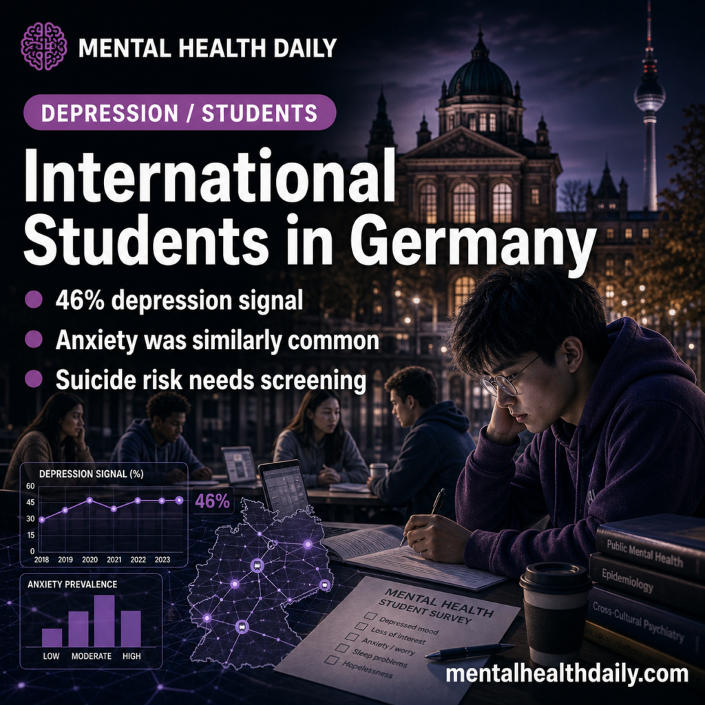 Germany International Students: 46% Depression, 47% Anxiety ...